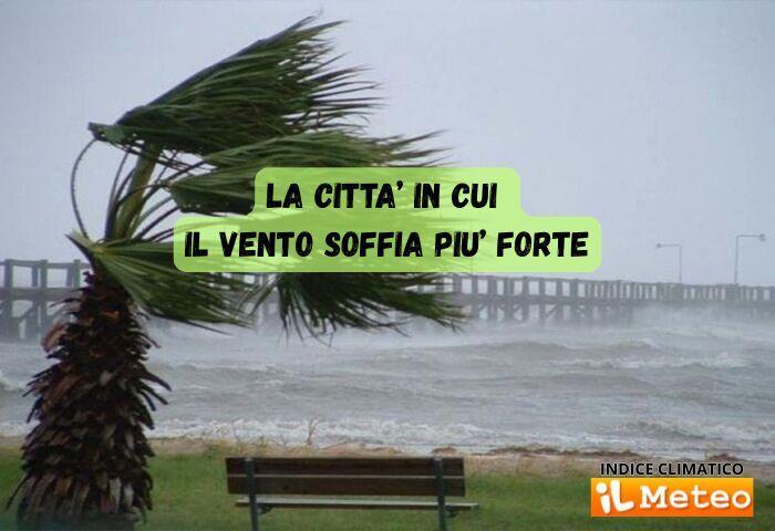 Meteo: Indice di Vivibilità Climatica, qual è la città in cui il Vento ...
